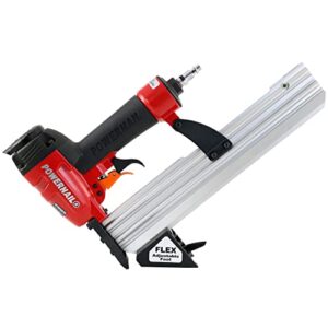 powernail 1845f pneumatic trigger-pull 18 gauge flooring stapler for engineered and laminate