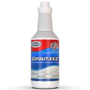 clean-eez grout-eez super heavy-duty grout cleaner - powerful tile and floor stain remover for bathroom, kitchen, and more - 32 oz.