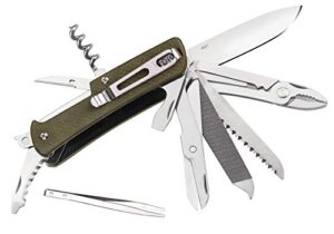 ruike multifunctional knive, green, g10 (m61-g)