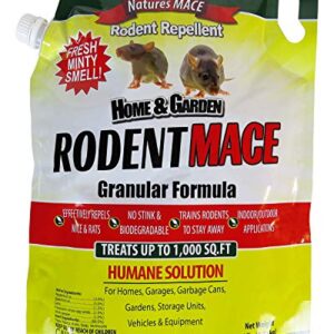 Nature’s MACE Rodent Repellent 6lb / Covers 1,000 Sq. Ft. / Repel Mice & Rats/Keep Mice, Rats & Rodents Out of Home, Garage, Attic, and Crawl Space/Safe to use Around Children & Pets