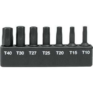 makita a-96615 impactx 7 piece torx 1″ insert bit set