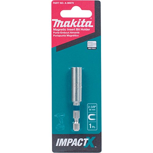 Makita A-96970 Impactx 2-3/8″ Onepiece Magnetic Insert Bit Holder