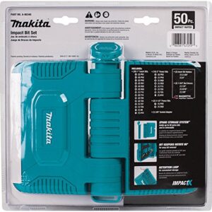 Makita A-98348 50 Piece Impactx Driver Bit Set