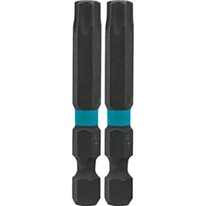 makita a-96780 impactx t40 torx 2″ power bit, 2 pack