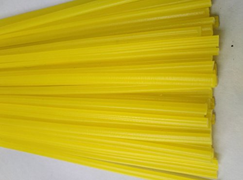 50PCS Yellow/Red/Green/Blue/Transparent PP plastic welding rods PP welder rods for hot air gun 1pc=25cm length