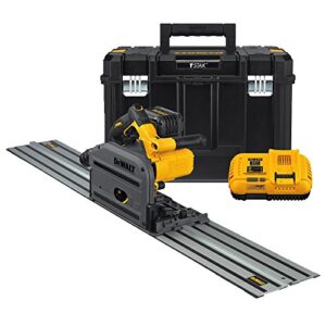 dewalt 60v max* track saw kit with 59-inch track, 6-1/2-inch (dcs520st1)