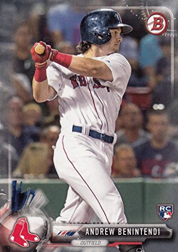 2017 Bowman Baseball Series Complete Mint 100 Card Set made by Topps with Rookies and Stars including Bryce Harper, Mike Trout, Aaron Judge, Andrew Benintendi plus