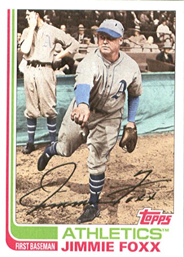 2017 Topps Archives #197 Jimmie Foxx Philadelphia Athletics Baseball Card