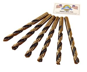 drill hog usa 1/2" drill bit hi-molybdenum m7 6 pack