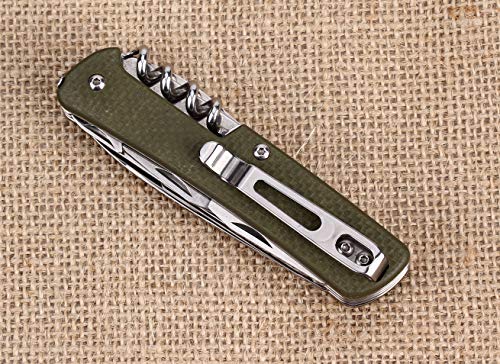 Ruike Multifunctional Knive, Green, G10 (M51-G)