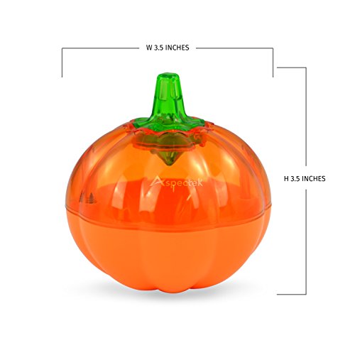 ASPECTEK Fruit Fly Trap Pumpkin Shape, Pack of 2, Orange