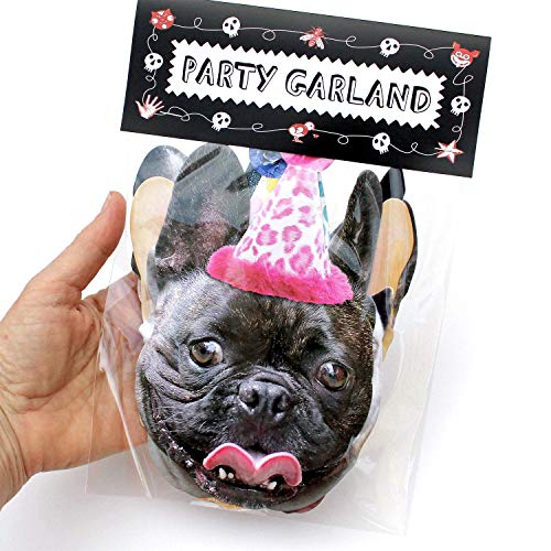 French Bulldog Garland, frenchie dog birthday party decoration banner, Made in USA, Best Quality