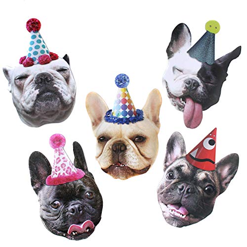 French Bulldog Garland, frenchie dog birthday party decoration banner, Made in USA, Best Quality