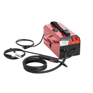 kickinghorse f130 csa/us certified flux core gasless mig welder 120v 130a highest efficiency 40k hz igbt inverter. full-metal body - ideal for beginners, home maintenance/renovation and auto repair