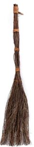 hand scented cinnamon broom - traditional heather broom - rustic décor (36'')