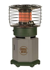 dura heat lp10-360 single tank portable 360 degree indoor outdoor propane heater, 10,000 btu