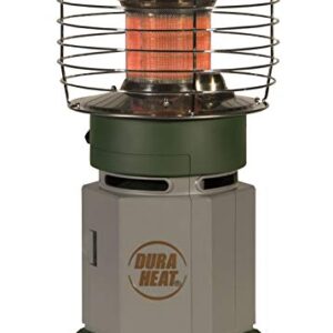 Dura Heat LP10-360 Single Tank Portable 360 Degree Indoor Outdoor Propane Heater, 10,000 BTU