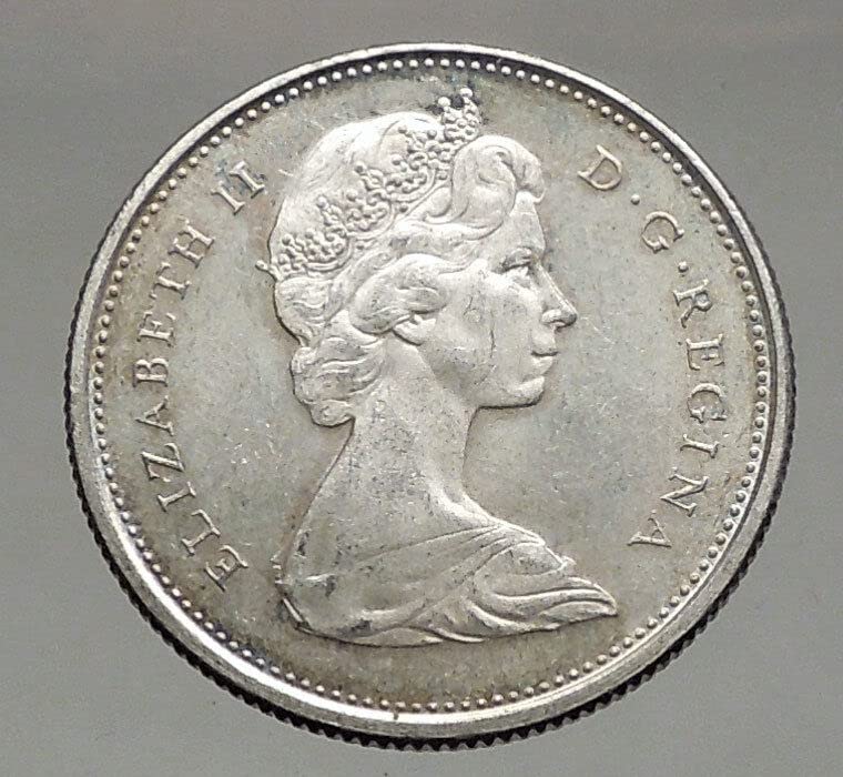 1968 CA 1968 CANADA United Kingdom Queen Elizabeth II AR Denomination_in_description Good Uncertified