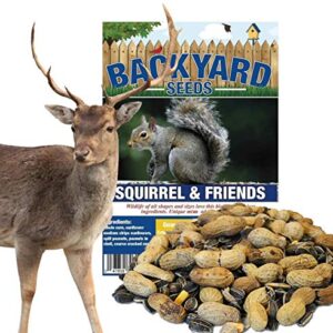 Backyard Seeds Squirrel, Deer Feed & Wildlife Mix 20 Pounds