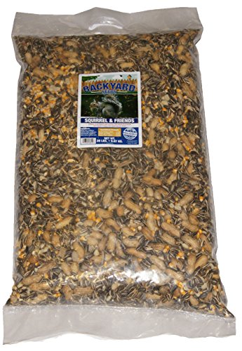 Backyard Seeds Squirrel, Deer Feed & Wildlife Mix 20 Pounds