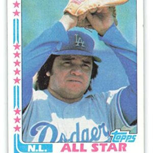 Baseball MLB 1982 Topps #345 Fernando Valenzuela AS Dodgers