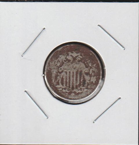 1868 Shield (1866-1883) Nickel Good