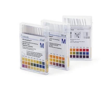 1.09542.0001 - pH-Indicator Strips, Special Indicator, Non-Bleeding, Narrow Range - mColorpHast pH Test Strips, MilliporeSigma - Each