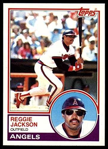 1983 Topps #500 Reggie Jackson NM-MT California Angels Baseball