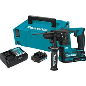 makita rh01r1 12v max cxt lithium-ion brushless cordless 5/8" rotary hammer kit