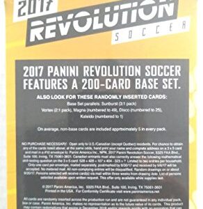 2017 PANINI REVOLUTION SOCCER 15 BASE CARD HANGER BOX LOOK TEEN SENSATION CHRISTIAN PULISIC ROOKIE CARD & FOR EXCLUSIVE INSERTS! SUPERSTARS MESSI, NEYMAR, RONALDO & MORE! SHIPS FROM USA