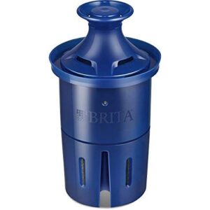 brita longlast replacement water filter for pitchers, 120 gallon each water filter with 99% lead removal, 1ct