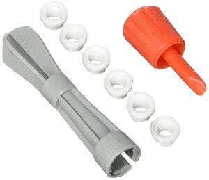 ginsey home solutions one toilet seat tightening kit, 1, gray