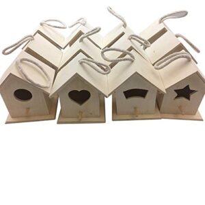 oojami design your own wooden birdhouses 12 bird house bulk (modern)