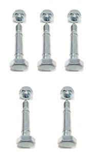 the rop shop (5) shear pins & bolts for ariens 532005 53200500 snow blower snowblower thrower