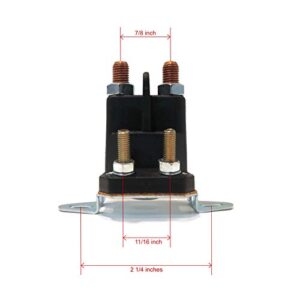 The ROP Shop (Pack of 2) Universal 4 Post Plow Relay Solenoids for Western, Fisher & Meyers Snowplow Blades