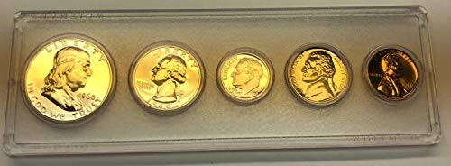 1960 P US Mint Proof set Beautiful comes in hard plastic case Proof