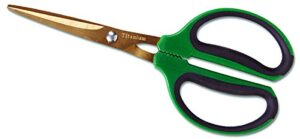 namebrand stainless steel bonsai scissor titanium, 60 mm