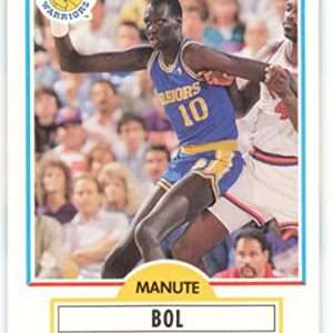 1990-91 Fleer #62 Manute Bol NM-MT Golden State Warriors Officially Licensed NBA Basketball Trading Card