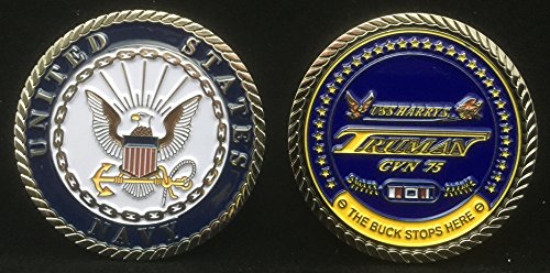 USS Harry S. Truman CVN 75 (Enlisted) Challenge Coin