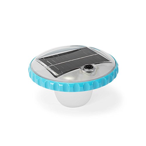 Intex Floating LED Pool Light, Solar Powered with Auto-On at Night