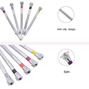 Micro Precision Jewelry Screwdriver Set - 5 PCS Screwdrivers with 5 Extra Replace Blades for Watch Repair,Eyeglasses Repair,Jewelry Work,Electronics Repair