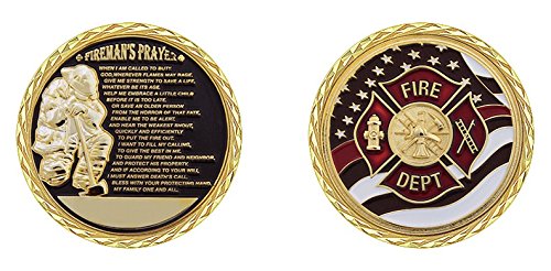 Fireman's Prayer Coin