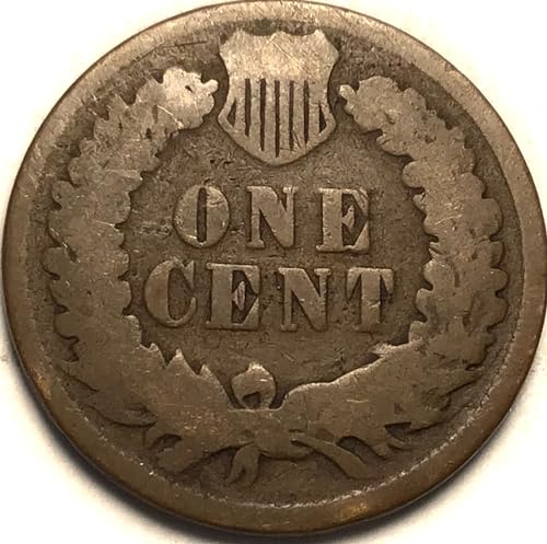 1880 P Indian head Cent Penny Seller Good