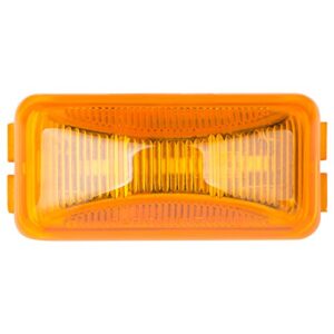 lumitronics rv mini thin line 37 series sealed led marker/clearance light (amber)