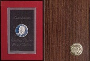 1971 s eisenhower ike 40% silver in original packaging from mint dollar proof condition