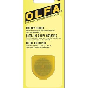 olfa rotary blade refill (10 per package) - 28 millimeters