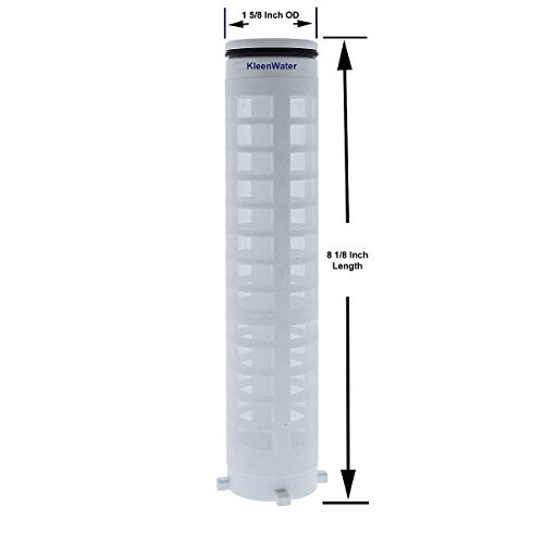 1 1/2 Inch 250 Mesh Spin-Down Sand Separator Filter Screen, KleenWater KW1-1/2-RE-250M Polyester Replacement Sand Filter Screen