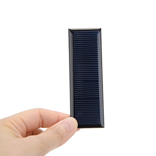 uxcell® 5Pcs 5.5V 60mA Poly Mini Solar Cell Panel Module DIY for Light Toys Charger 90mm x 30mm