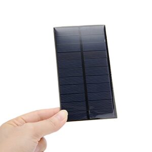 uxcell 5Pcs 5.5V 180mA Poly Mini Solar Cell Panel Module DIY for Light Toys Charger 124mm x 67mm