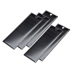 uxcell 5pcs 4.5v 130ma poly mini solar cell panel module diy for light toys charger 44mm x 121mm